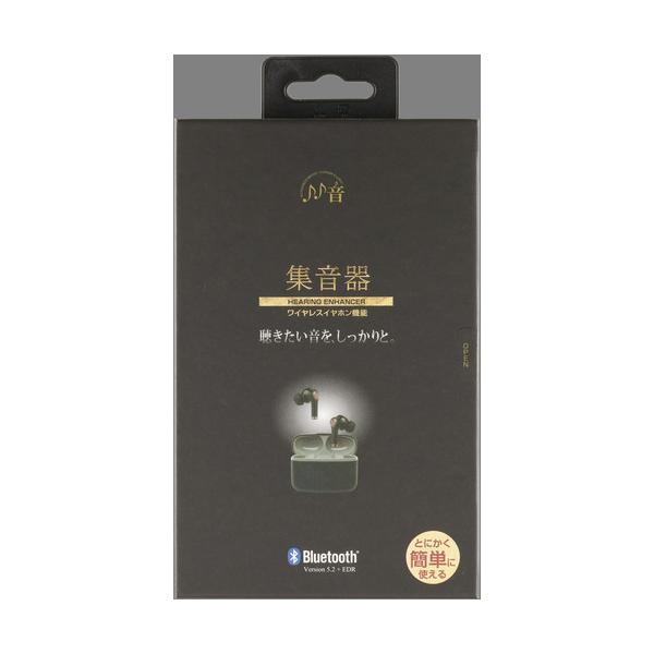 たのしいかいしゃ　TA-HN1BK　Bluetoothイヤホン機能付き／集音器　イヤホン部／ケース部3.7V　40mAh　ブラックTAHN1BK 21