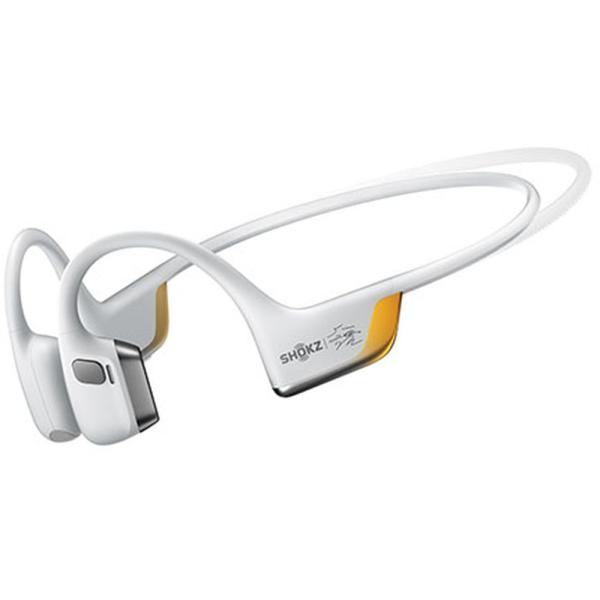 ショックス ワイヤレス 骨伝導イヤホン IP55 最大12時間 USB-C OpenRun Pro2　Mini 大迫傑モデル SKZ-EP-000049 ホワイト系 21