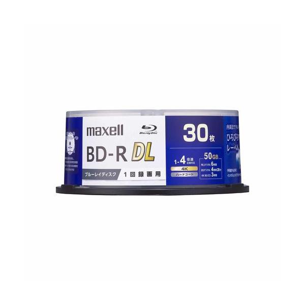 maxell BRV50WPG30S 録画用ブルーレイディスク 50GB（2層） 30枚  18
