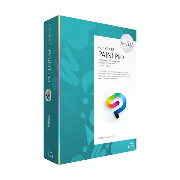 CELSYS CES-10249 CLIP STUDIO PAINT PRO Ver.5.0 買い切り版パッケージ  Windows mac対応 78