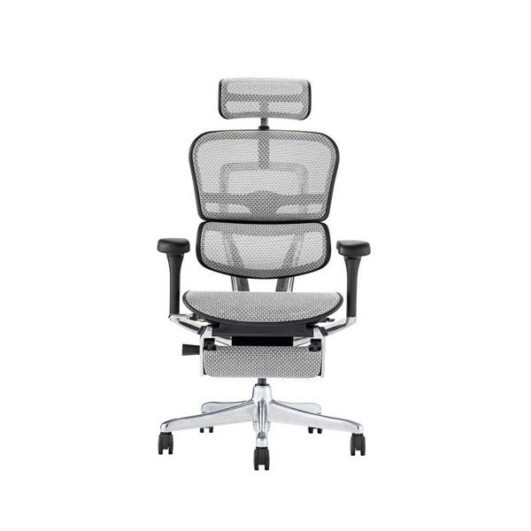 関家具 エルゴヒューマン 新基盤モデル エルゴヒューマン2 プロオットマン ブラックフレーム EHP2-LPL-DR-BF-WH ホワイト 445397    448