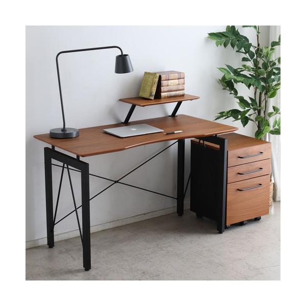 東馬（Tohma） レガリー（レガート） 120デスク(ガトーII BR) 幅120×奥行60×高さ90（cm） ブラウン 54074910 448