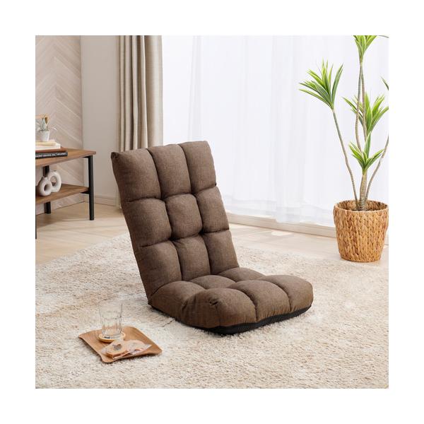 ヤマダオリジナル 座椅子 YZ25コンフォートフロアチェアBR コンフォートフロアチェア ブラウン 449