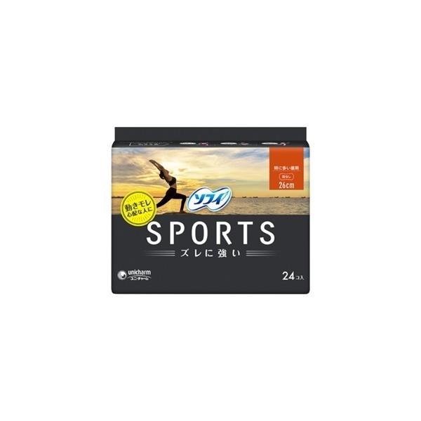 ユニ・チャーム株式会社　ソフィ　SPORTS260　羽なし　24枚 861