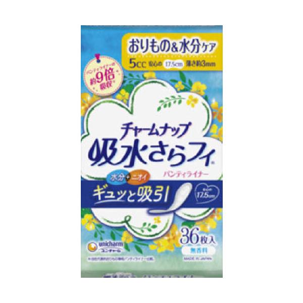 ユニ・チャーム チャームナップ 吸水さらフィ 微量用 36枚  861