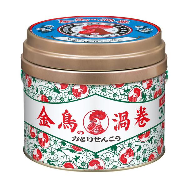 大日本除虫菊 金鳥の渦巻 V 30巻 (缶)  861