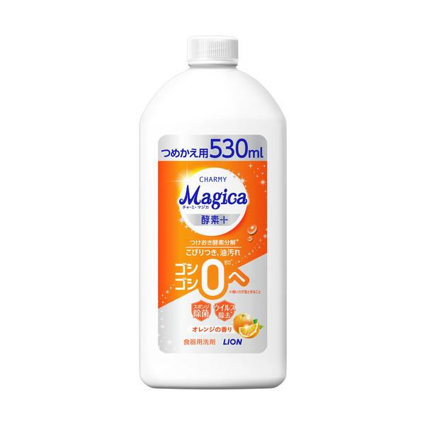 ライオン magica酵素＋オレンジ詰替 530ml  861