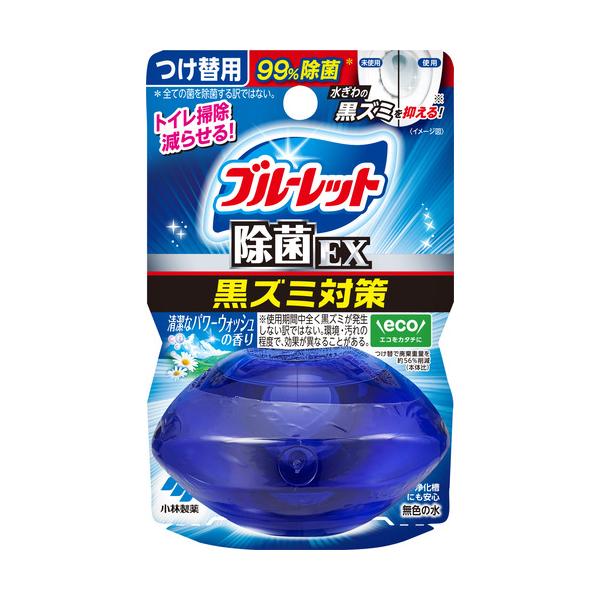 小林製薬 液体ブルーレットおくだけ除菌EXつけ替用パワーウォッシュ 67ml  861