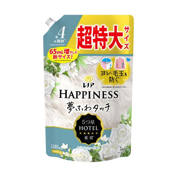 P&amp;Gジャパン レノアハピネス夢ふわタッチ ホワイトティーの香り 詰替 超特大サイズ 1285ml  861