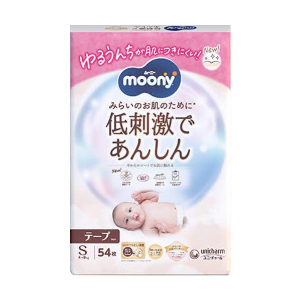 ユニ・チャーム ムーニー 低刺激であんしん S 54枚  861