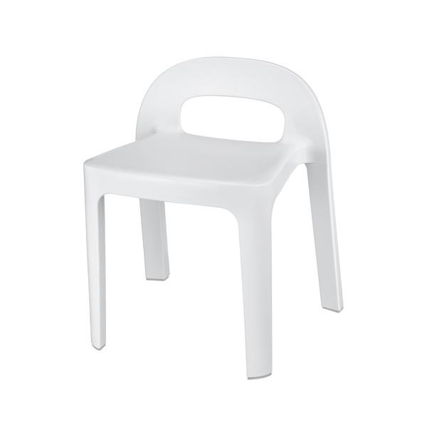 岩谷マテリアル レットーAラインチェア ホワイト RETALCHW 446