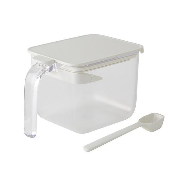 マーナ 調味料ポット ワイド ホワイト K775W 446