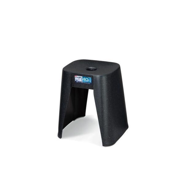 新輝合成 ユニードバスチェアー B40 ブラックストーン  446