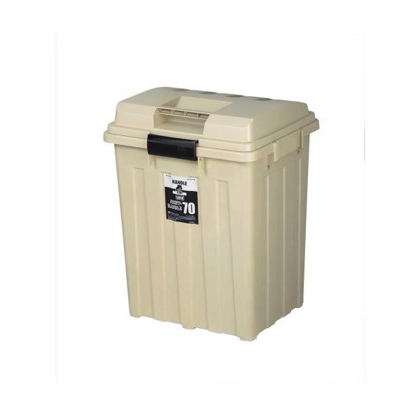 新輝合成 連結ハンドルペール70カーキ  446