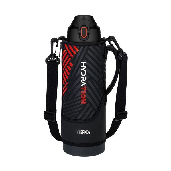 サーモス FJS-1500F-BKOR 真空断熱スポーツボトル ワンタッチで簡単オープン 1500ml ブラックオレンジ 446