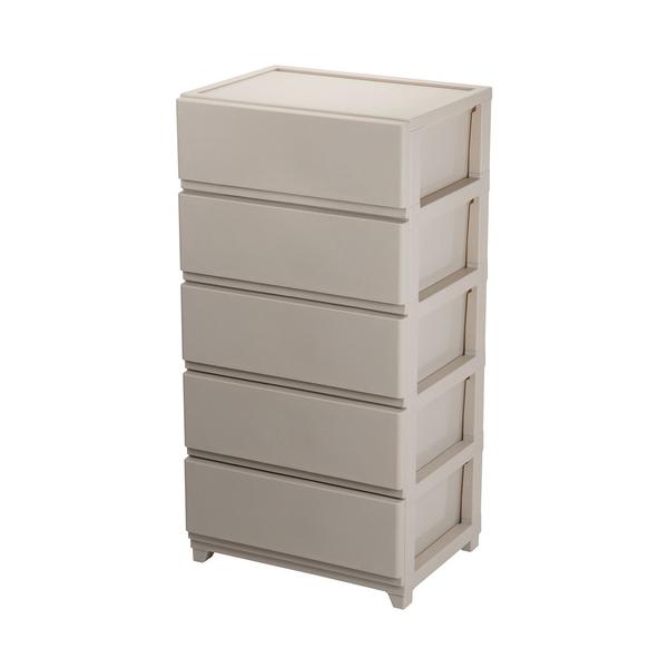 JEJアステージ デコニーSVW5段GB デコニーシーヴォワイド チェスト グレーベージュ 446