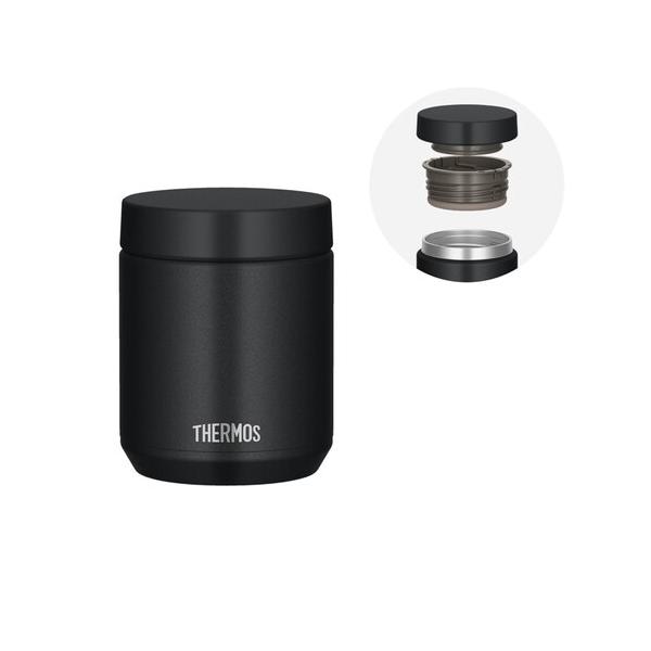 THERMOS サーモス真空断熱スープジャー JED-400-BK 400ml ブラック 446
