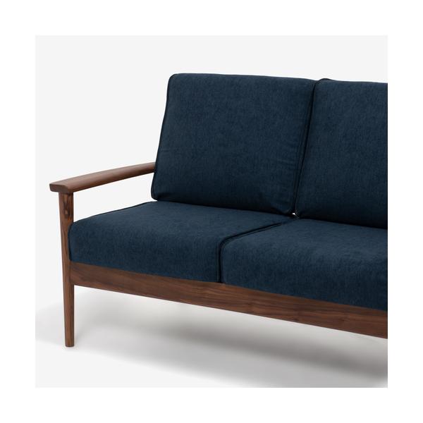 大塚家具　ラブソファ「シネマ」専用カバー　布ネイビー　※レッドオーク・ウォールナット共通 448