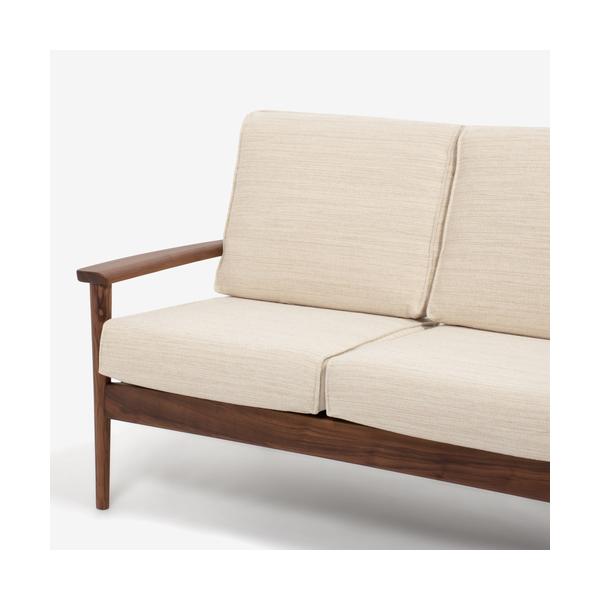 大塚家具　ラブソファ「シネマ」専用カバー　布ベージュ　※レッドオーク・ウォールナット共通 448