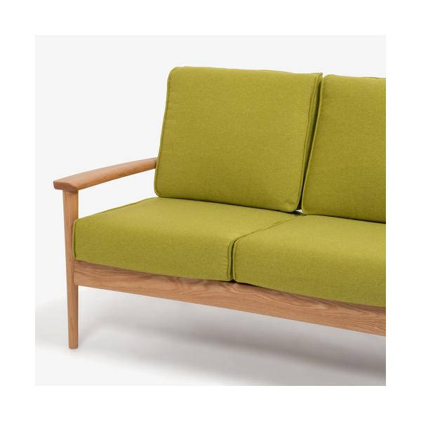 大塚家具　ラブソファ「シネマ」専用カバー　布ライトグリーン　※レッドオーク・ウォールナット共通 448