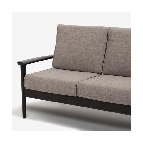 大塚家具　ラブソファ「シネマ」専用カバー　布チヤコール　※レッドオーク・ウォールナット共通 448