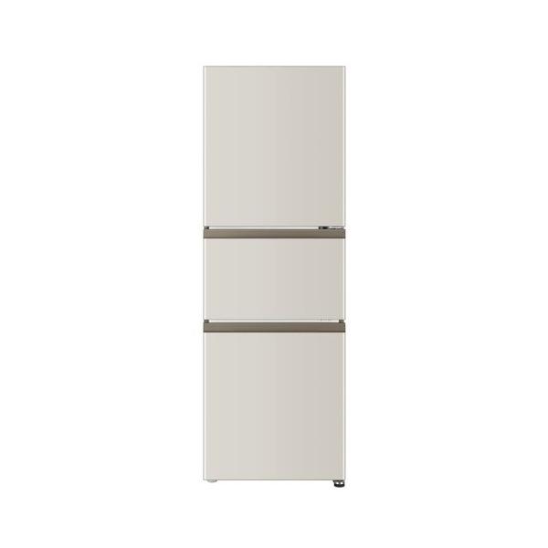 AQUA 冷蔵庫 226L 右開き 3ドア 幅53cm 独立野菜室 大容量冷凍室 壁ピタ設置 AQR-23A(C) グレー系 30