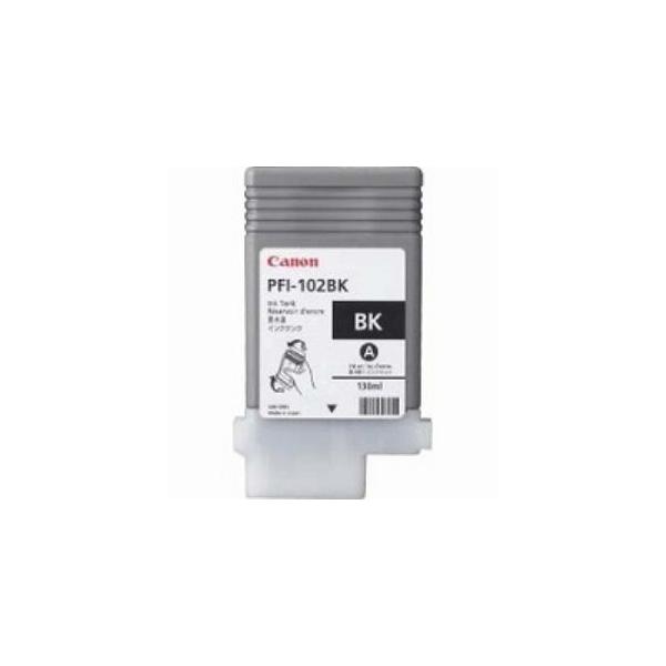 キヤノン　PFI-102BK　【純正】　imagePROGRAF用インクタンク　染料ブラック　130ml 119