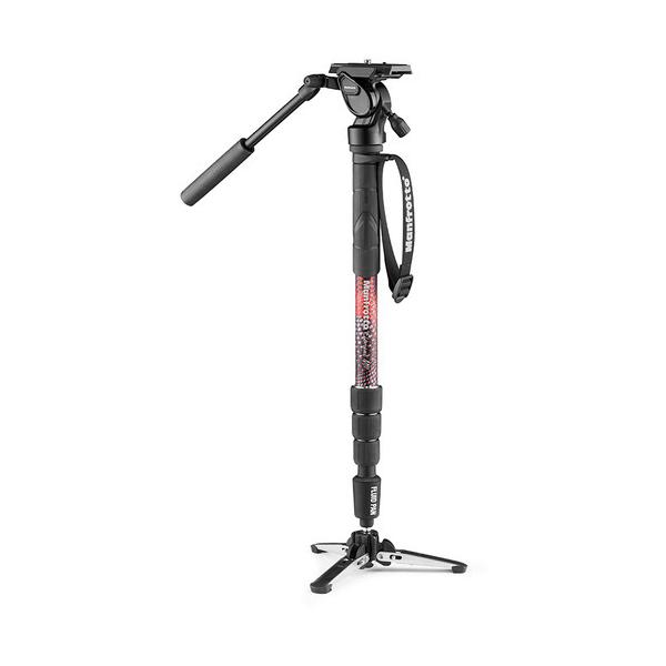 Manfrotto　MVMELMIIA4LIVE　Element　MII　ビデオ一脚　フルード雲台付 317