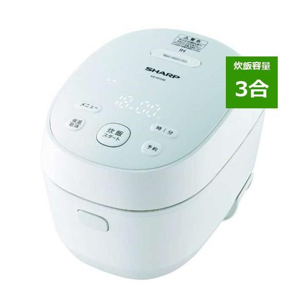 シャープ　KS-HF05B-W　炊飯器　PLAINLY　ホワイト系　IH　3合 44