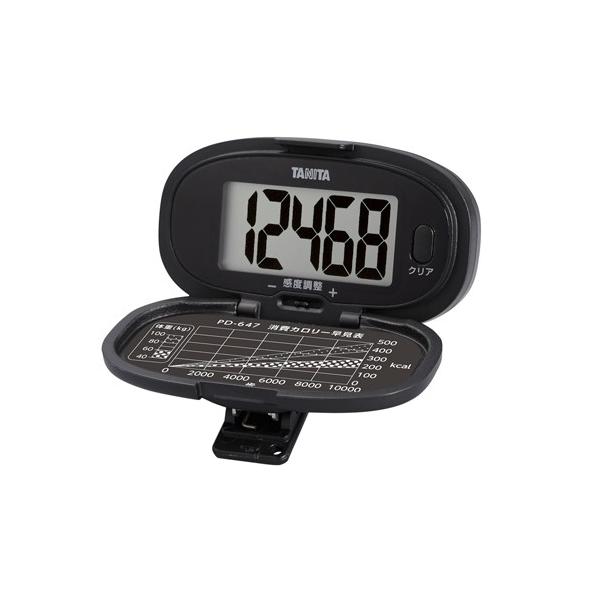 タニタ　PD647BK　歩数計　ブラック 46