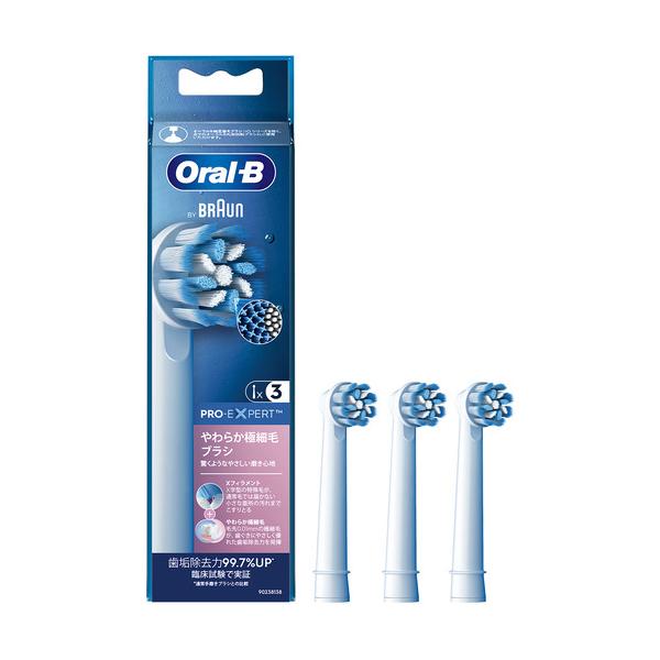ブラウン　EB60X-3-EL　EB60X-3-EL　やわらか極細毛ブラシ　Oral-B　32g　白EB60X3EL 46