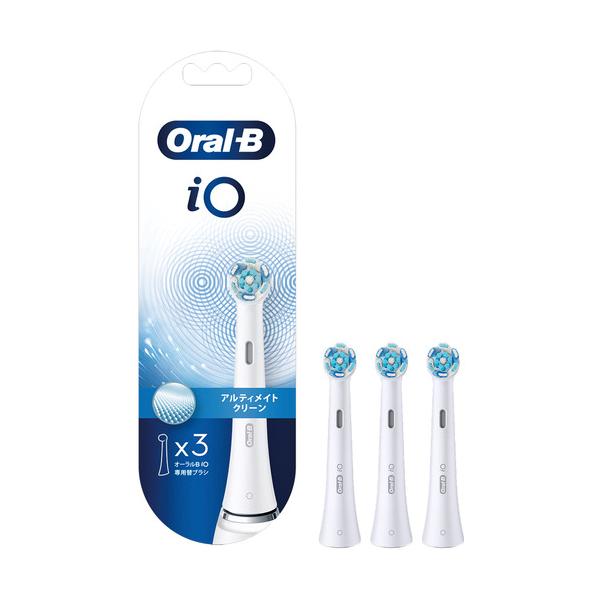 ブラウン　IORBCW-3EL　アルティメイト　替ブラシ3本　Oral-B　0.048kg　ホワイト　IORBCW3EL 46