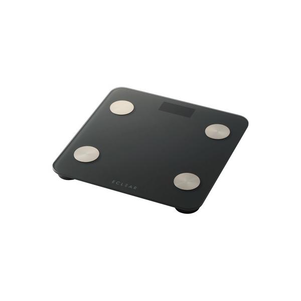 エレコム HCS-BTFS01BK 体組成計 Bluetooth BMI 内臓脂肪レベル 測定可 専用アプリ  ブラック 46