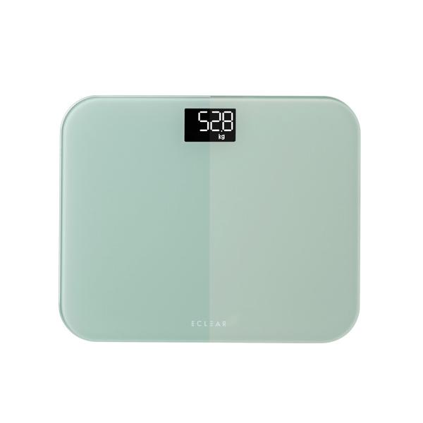 エレコム HCS-S03BU 体重計 コンパクト 乗るだけ自動電源ON 応 LED表示 電池付属 エクリア ブルー  46