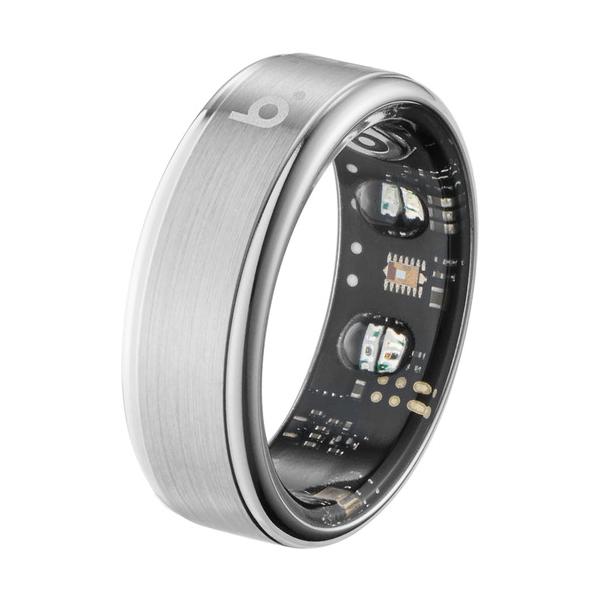 b.ring B105SSV2 G2モデル スマートリング ステンレススチール AI 健康管理 睡眠管理 サイズ 10 b.ring G2 Bluetooth対応 シルバー 820