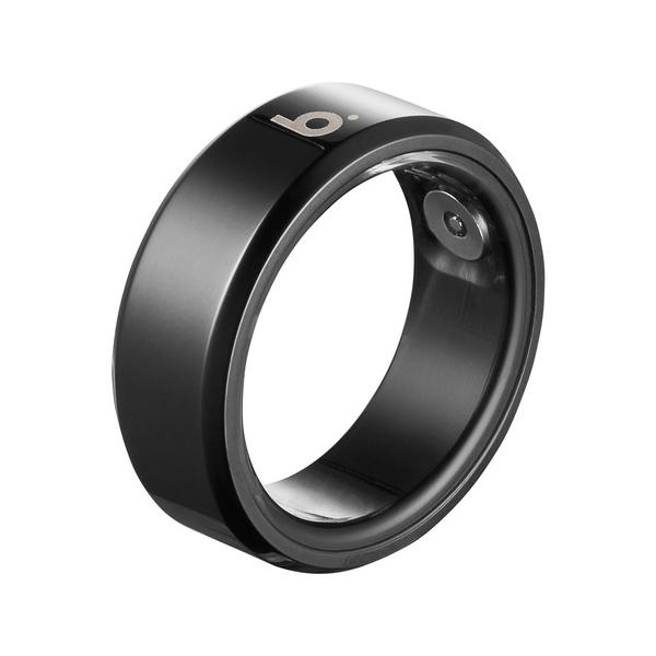 b.ring B103SBKRNG スマートリング ステンレススチール AI 健康管理 睡眠管理 サイズ10 b.ring G1 Bluetooth対応 ブラック 820