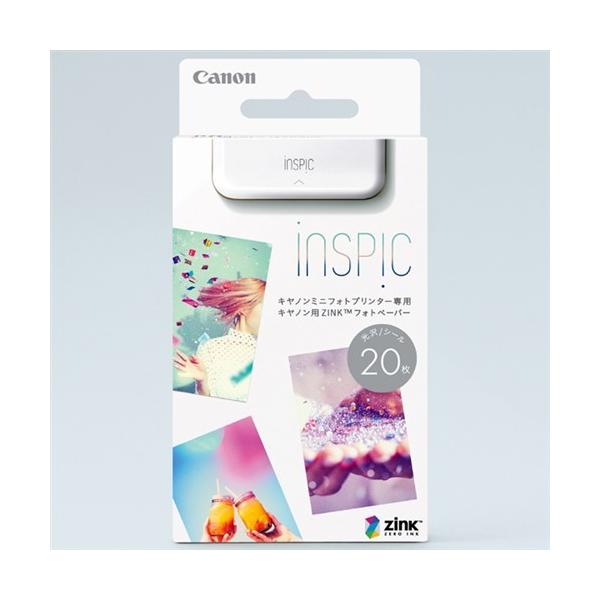 インク　キヤノン　純正　写真用紙　ZP203020　iNSPiC専用フォトペーパー　20枚 119