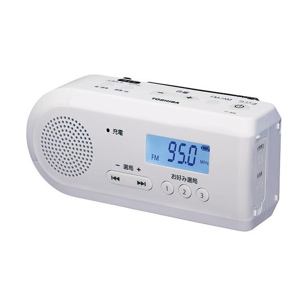 東芝　TY-JKR6-W　FM／AM充電ラジオ　ホワイト 22