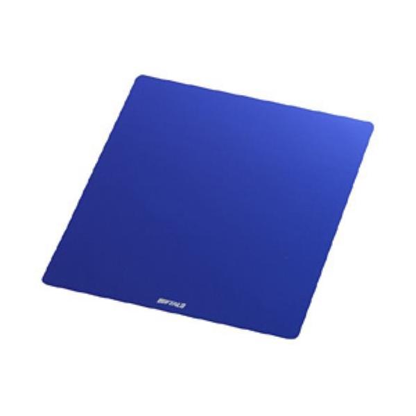 マウスパッド　バッファロー　メタル調マウスパッドブルー　BSPD10BL 131