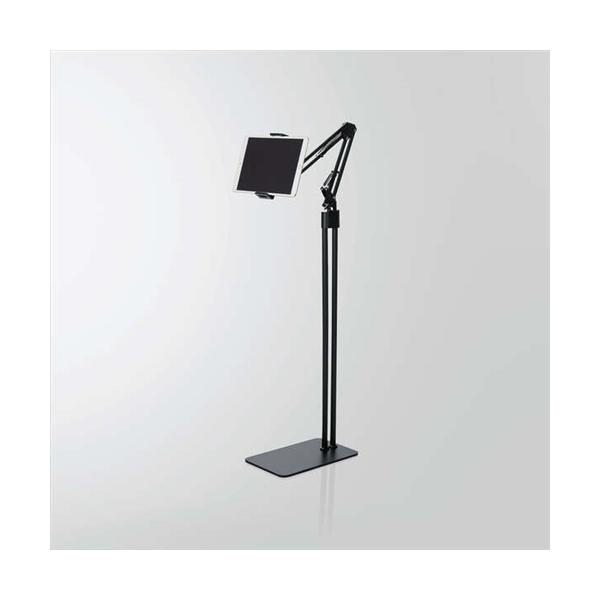 エレコム　TB-DSZARMFBK　タブレット用Ｚアーム型床置式スタンド　ブラック 131