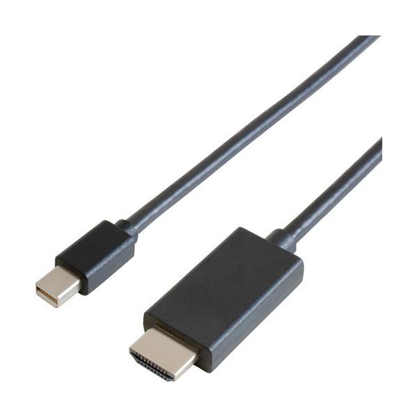 ゴッパ　GP-MDPHD／K-10　miniDisplayPort-HDMI変換ケーブル　1m　ブラック 131