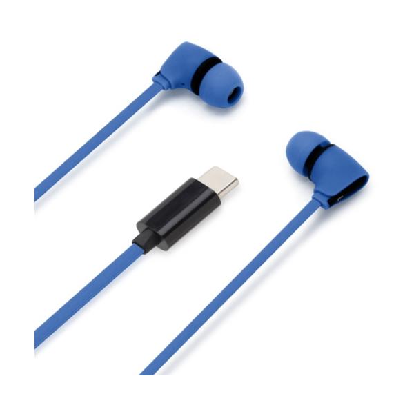 PGA PG-SECE4BL2 USB Type-Cコネクタ ステレオイヤホン カナルタイプ Premium Style コード長1.2m ブルー PGSECE4BL2 24