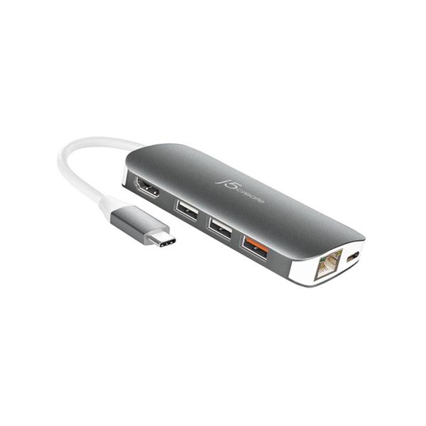 【推奨品】j5　create　JCD383　JCD383　Type-C　all-in-one　multi　Dock　スペースグレー 126
