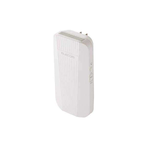 エレコム WTC-X3000GC-W Wi-Fi 6 中継器 AX3000 コンセント直挿し EasyMesh メッシュWiFi 2402+574Mbps 1Gbps有線LANポート ホワイト   126