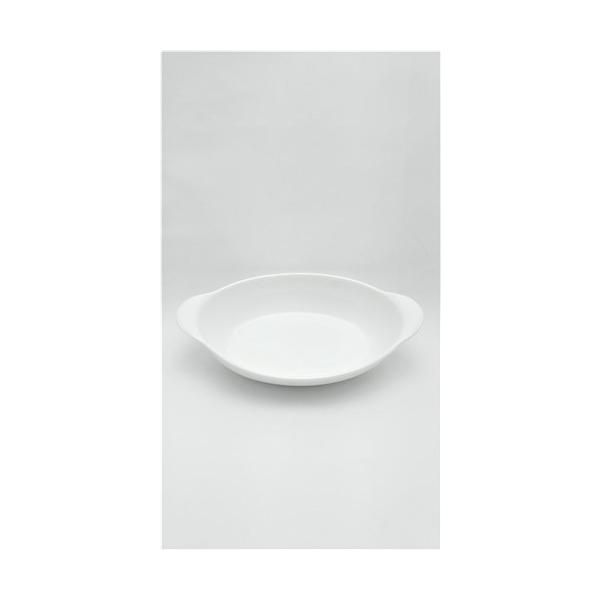オーバルグラタン皿 T662038 ホワイト 21．2cm 446