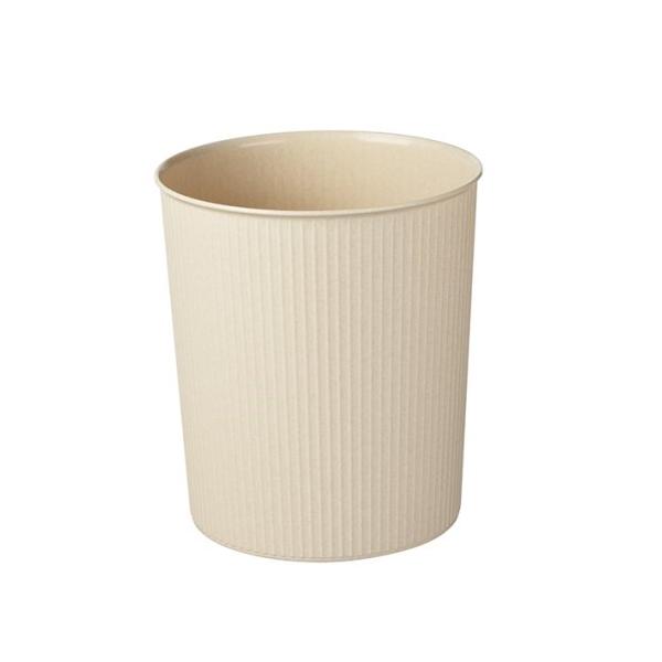 ゴミ箱 4L Japan ファインBOX 丸 20型 ベージュ 446