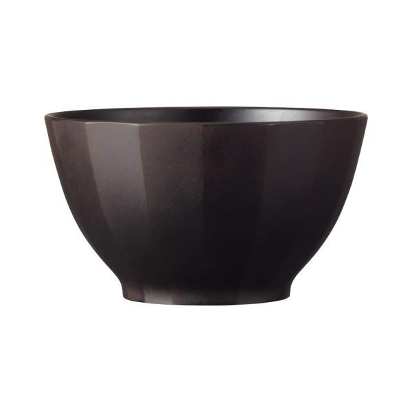 茶碗 和食器 食洗機対応 WAYOWAN すぐ 大 こげ茶 直径12.4cm 高さ7cm 446