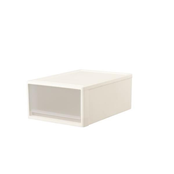 【期間限定大特価】[幅39×奥行53×高さ22cm] 収納ケース プラスチック 引き出し クローゼット用 ストラ53M ホワイト 446