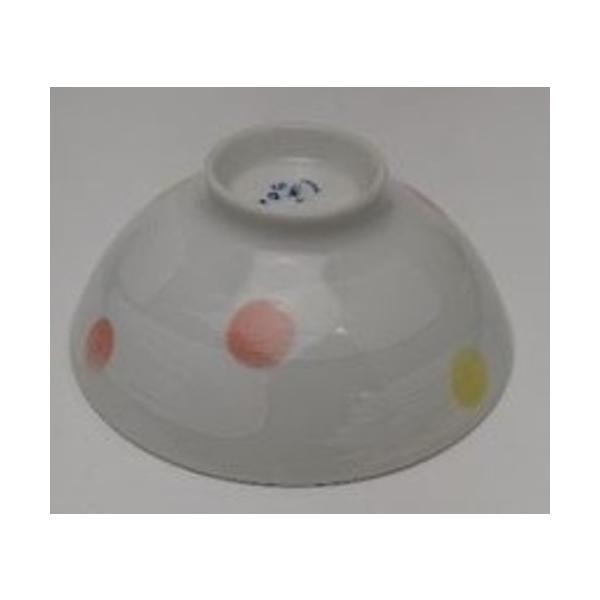 美濃焼 茶碗 黄宇水玉 446