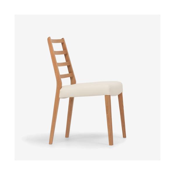 大塚家具 ダイニングチェア「シネマ Aタイプ」レッドオーク材ホワイトオーク色 座面PVC【※AR対応】 448